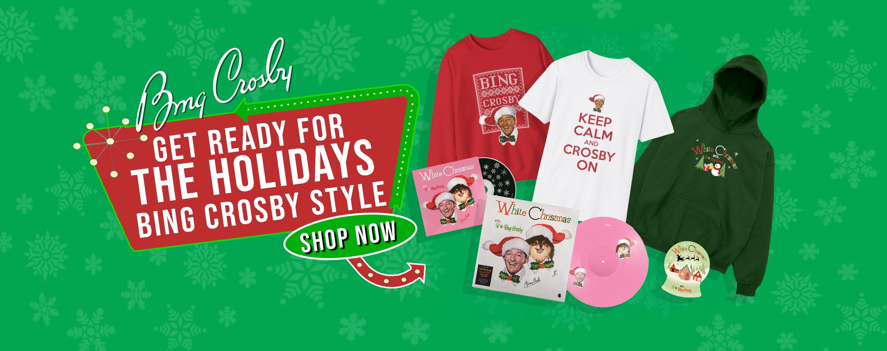 Bing Crosby Official Store – Bing Crosby Merch